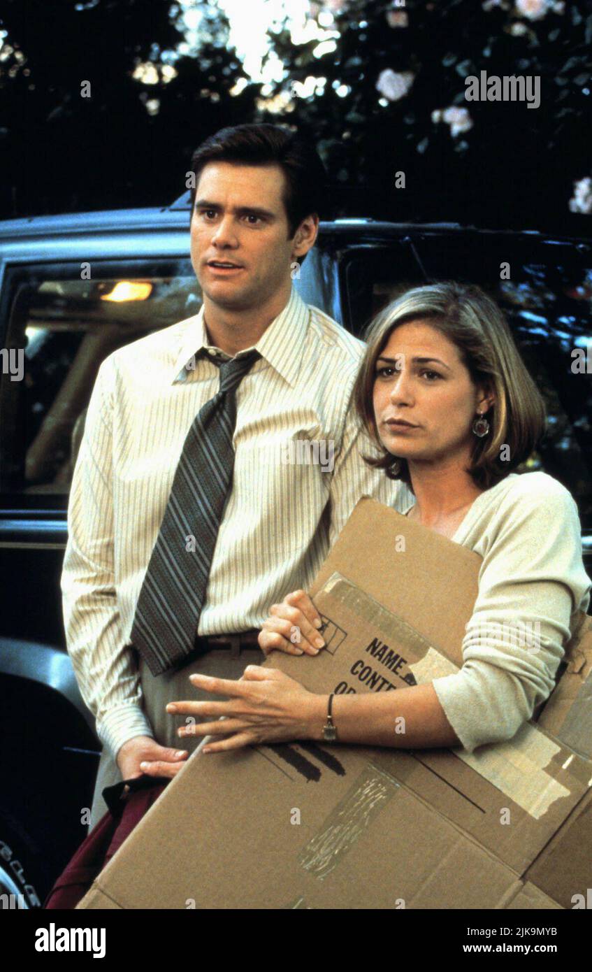 Jim Carrey & Maura Tierney Film: Liar Liar (1996) Characters: Fletcher ...