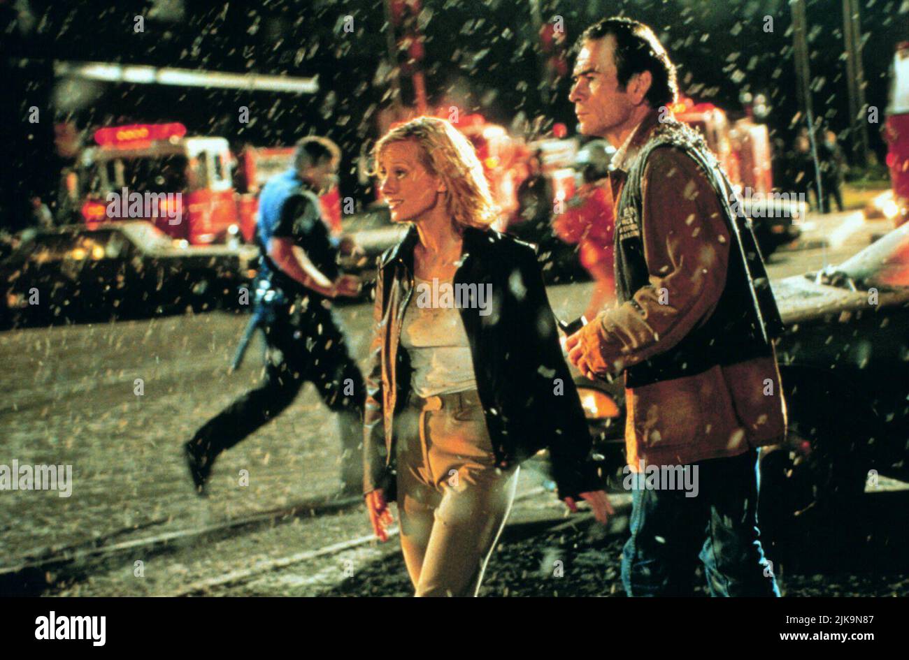 Anne Heche & Tommy Lee Jones Film Volcano (USA 1997) Characters: Dr ...