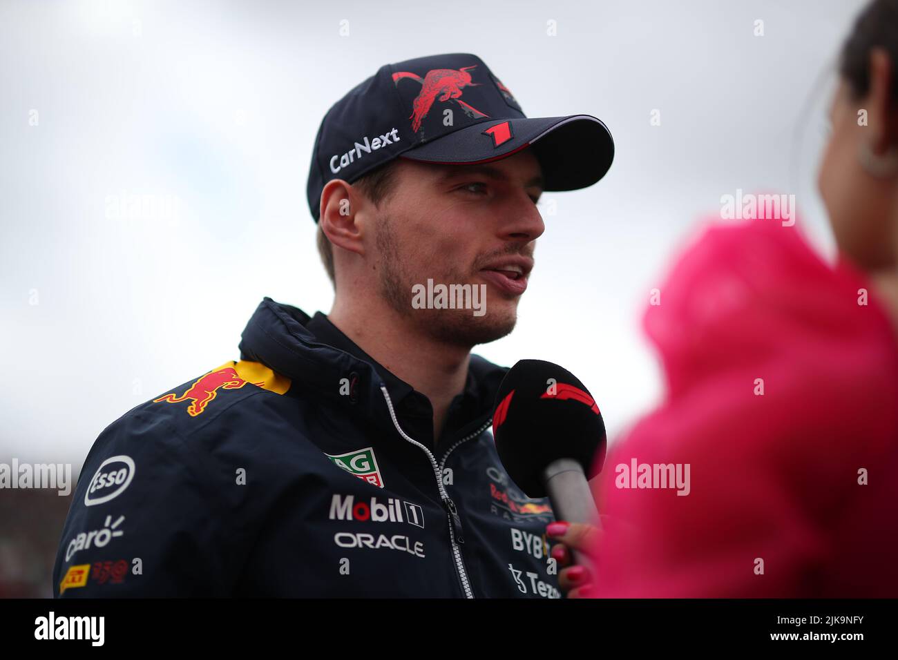 #01 Max Verstappen Red Bull Racing Honda during the Hungarian GP, 28-31 ...