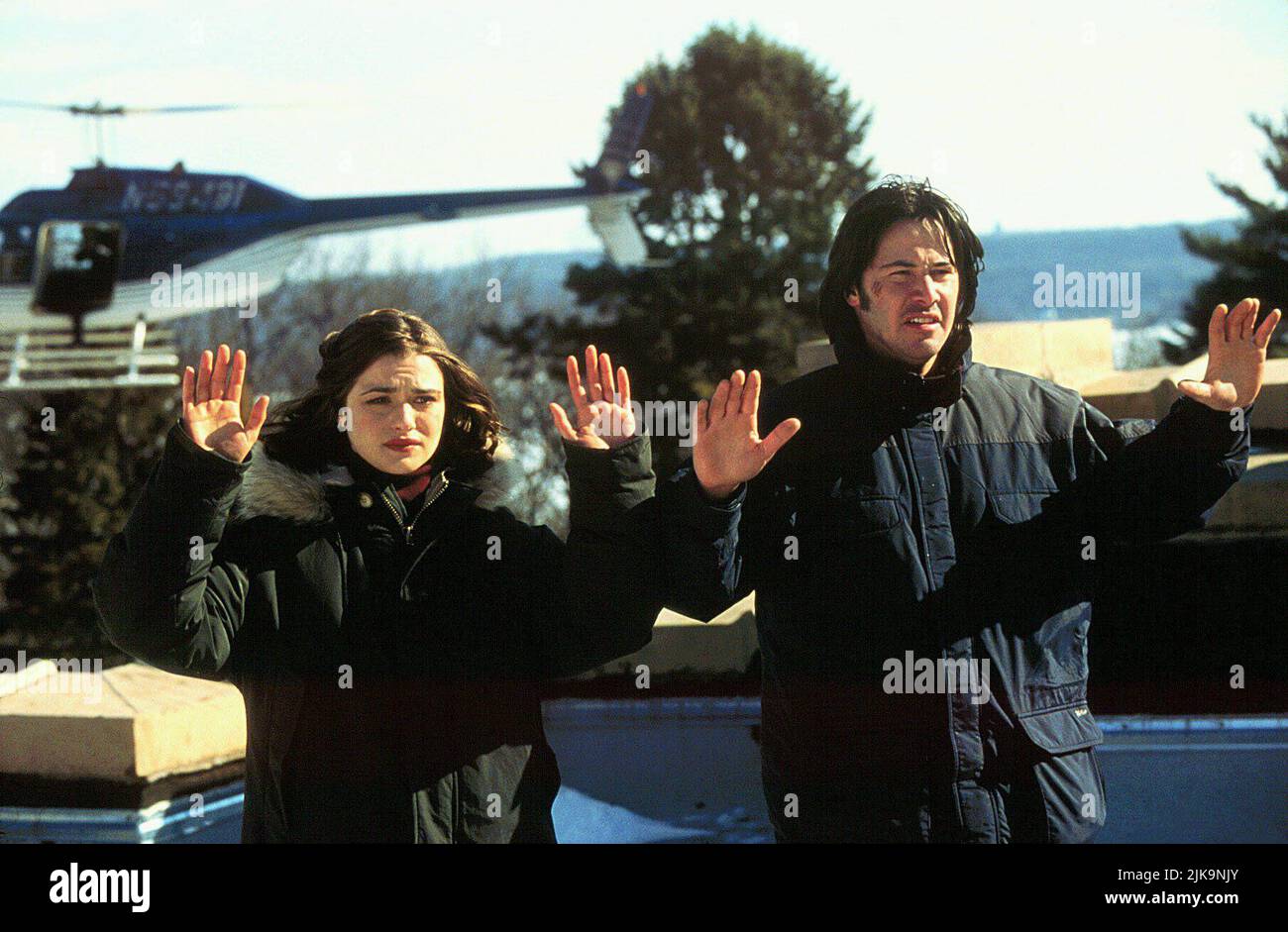 Rachel Weisz & Keanu Reeves Film Chain Reaction (1996) Characters: Dr. Lily Sinclair & Eddie ...