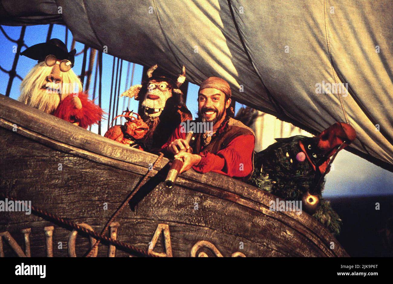 Mad Monty, Polly & Tim Curry Film Muppet Treasure Island (1996 ...