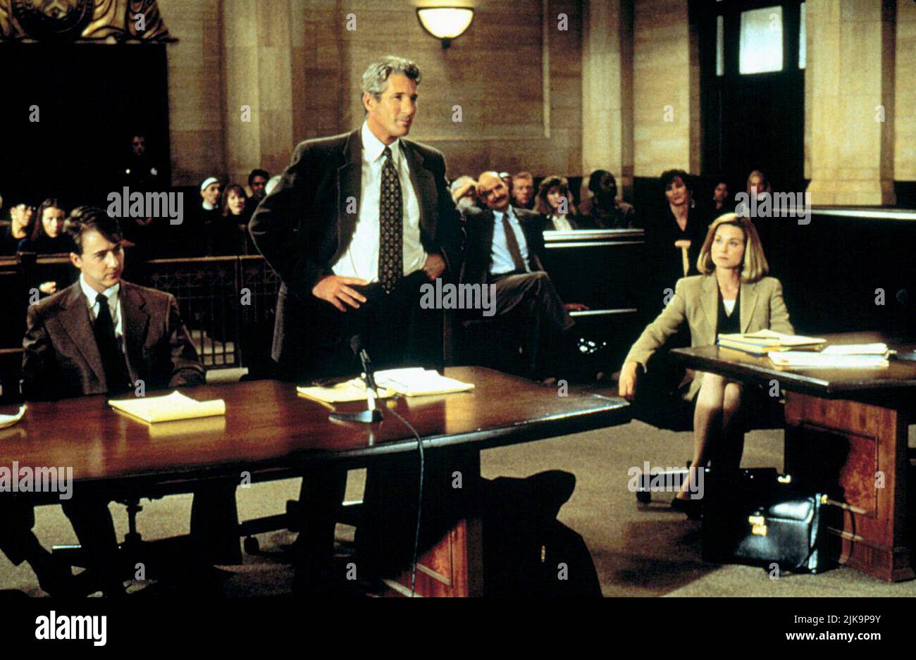 Edward Norton, Richard Gere, Laura Linney Film Primal Fear (1996 ...