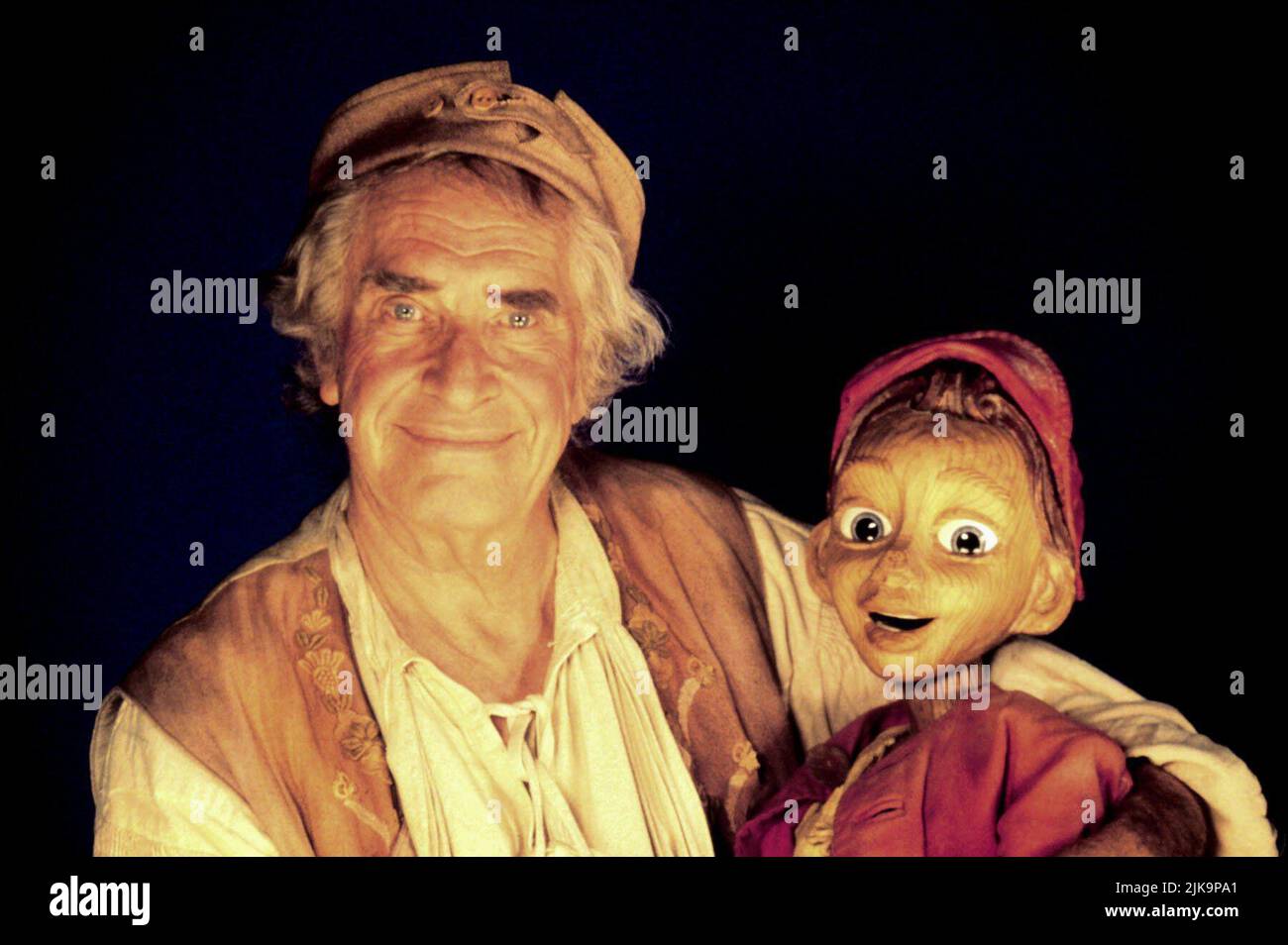 Martin Landau & Pinocchio Film The Adventures Of Pinocchio (USA/UK/FR ...