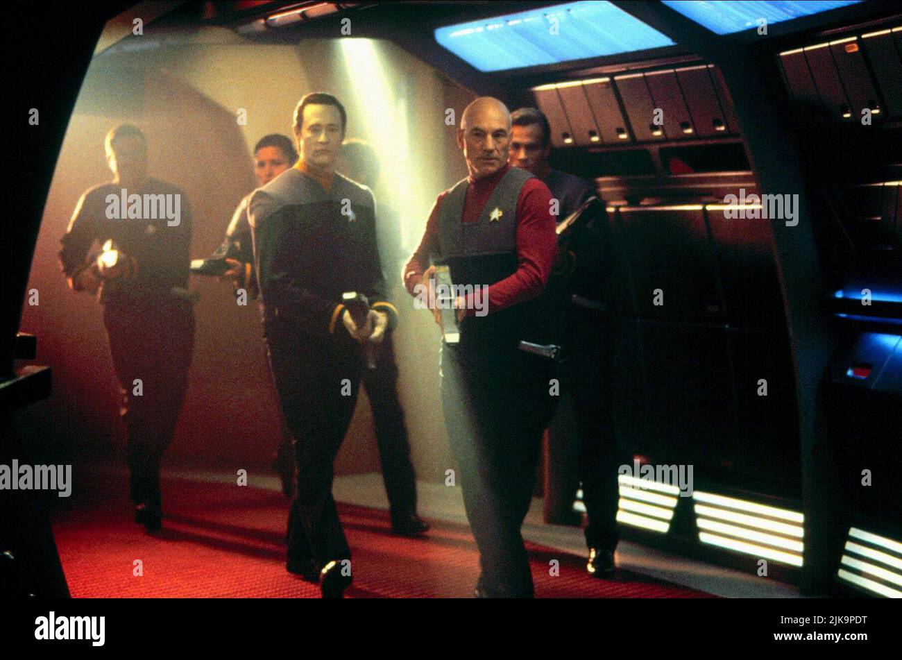 Brent Spiner & Patrick Stewart Film: Star Trek: First Contact (USA 1996 ...