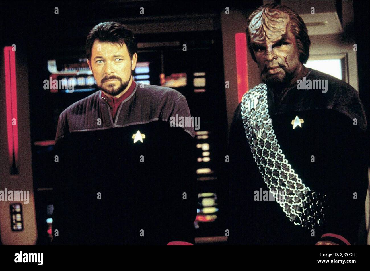 Jonathan Frakes & Michael Dorn Film: Star Trek: First Contact (USA 1996) Characters: Commander ...
