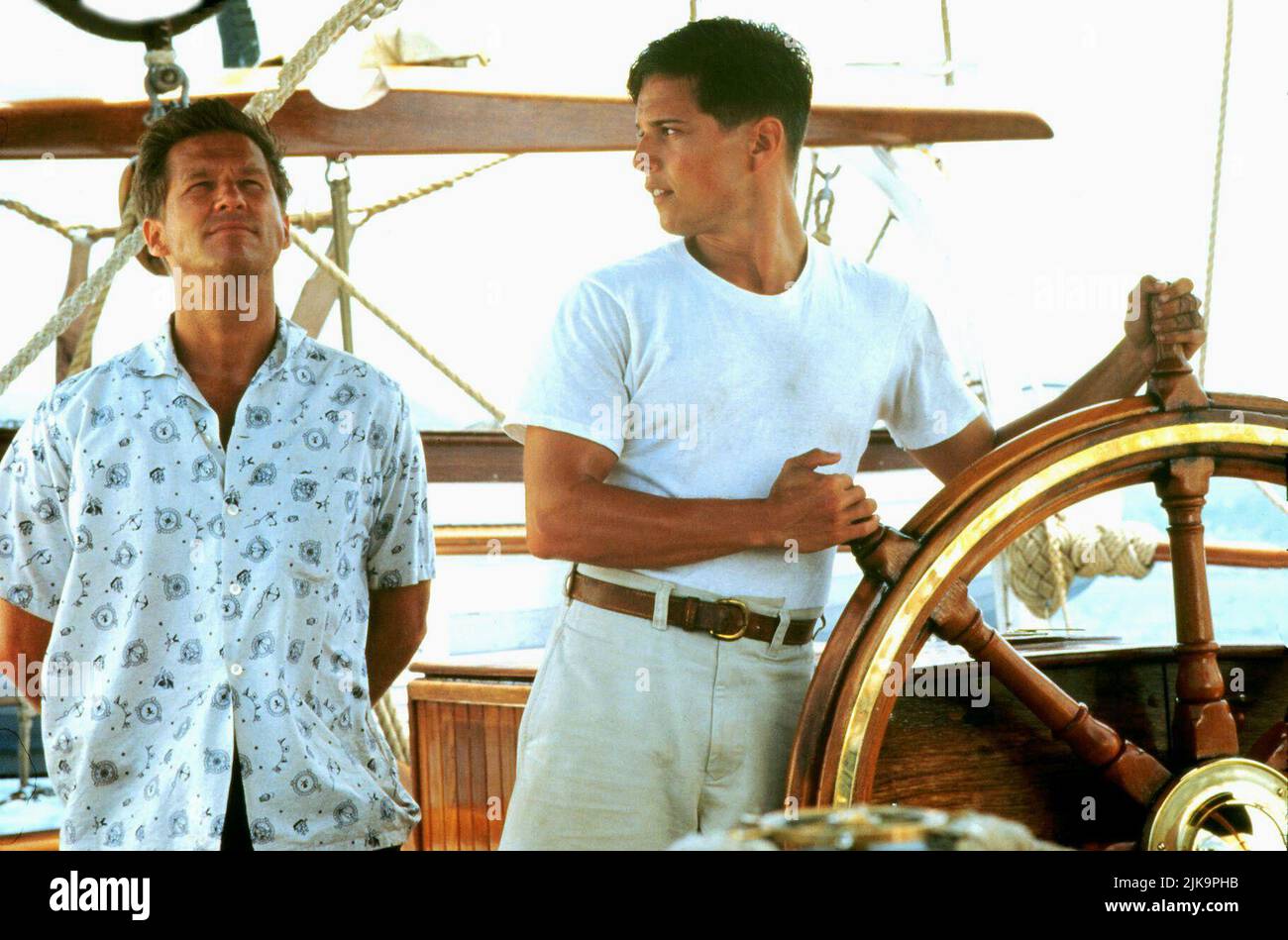 Jeff Bridges & Scott Wolf Film: White Squall (1996) Characters: Captain ...