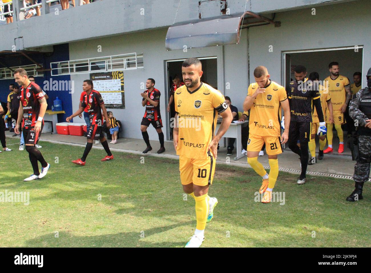 Manaus, Amazonas, Brasil. 31st July, 2022. Brazilian Soccer ...