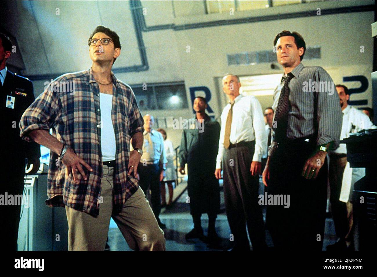 Jeff Goldblum & Bill Pullman Film: Independence Day (USA 1996 ...