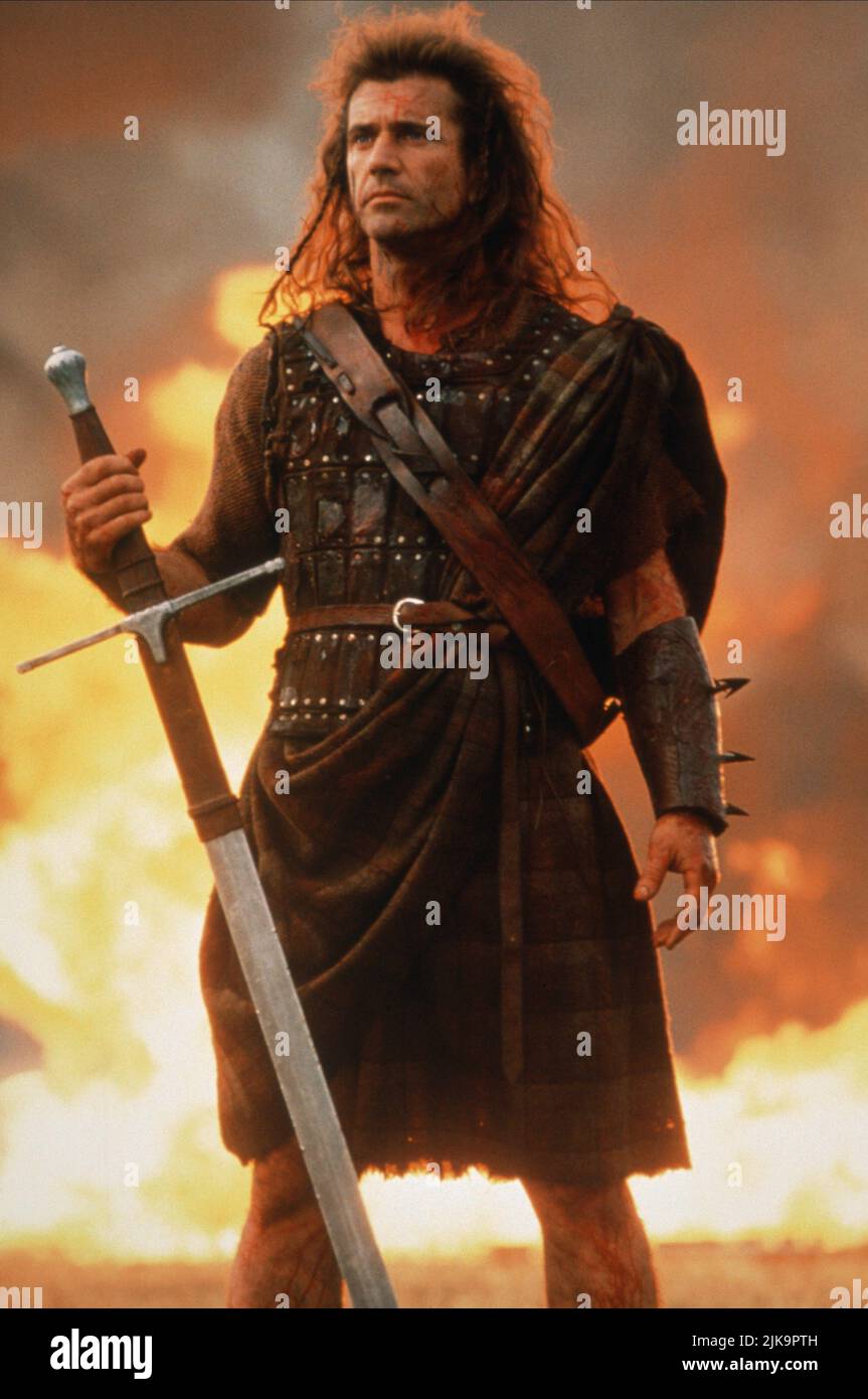 Mel Gibson Film Braveheart (USA 1995) Characters: William Wallace ...