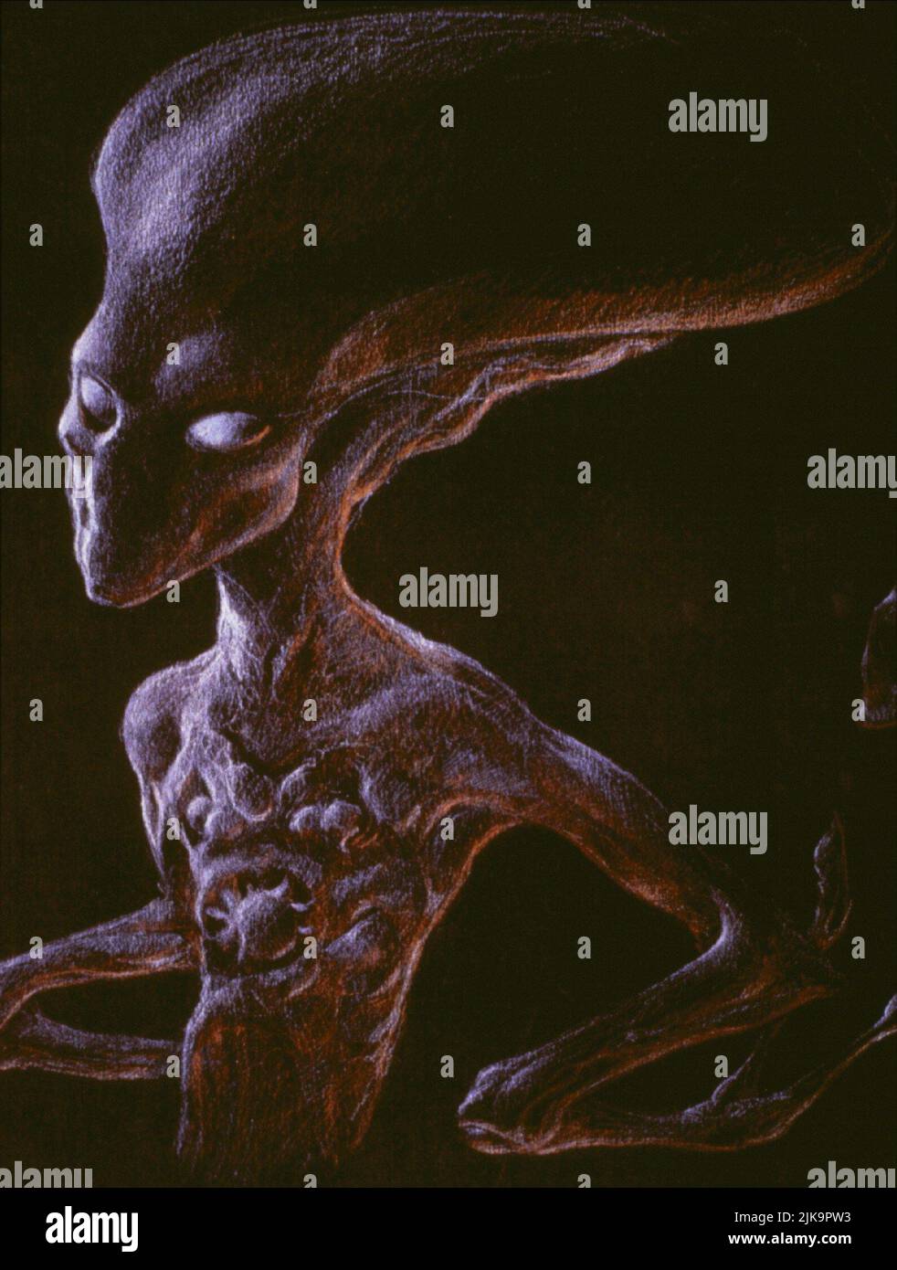 Independence Day Spaceship Size