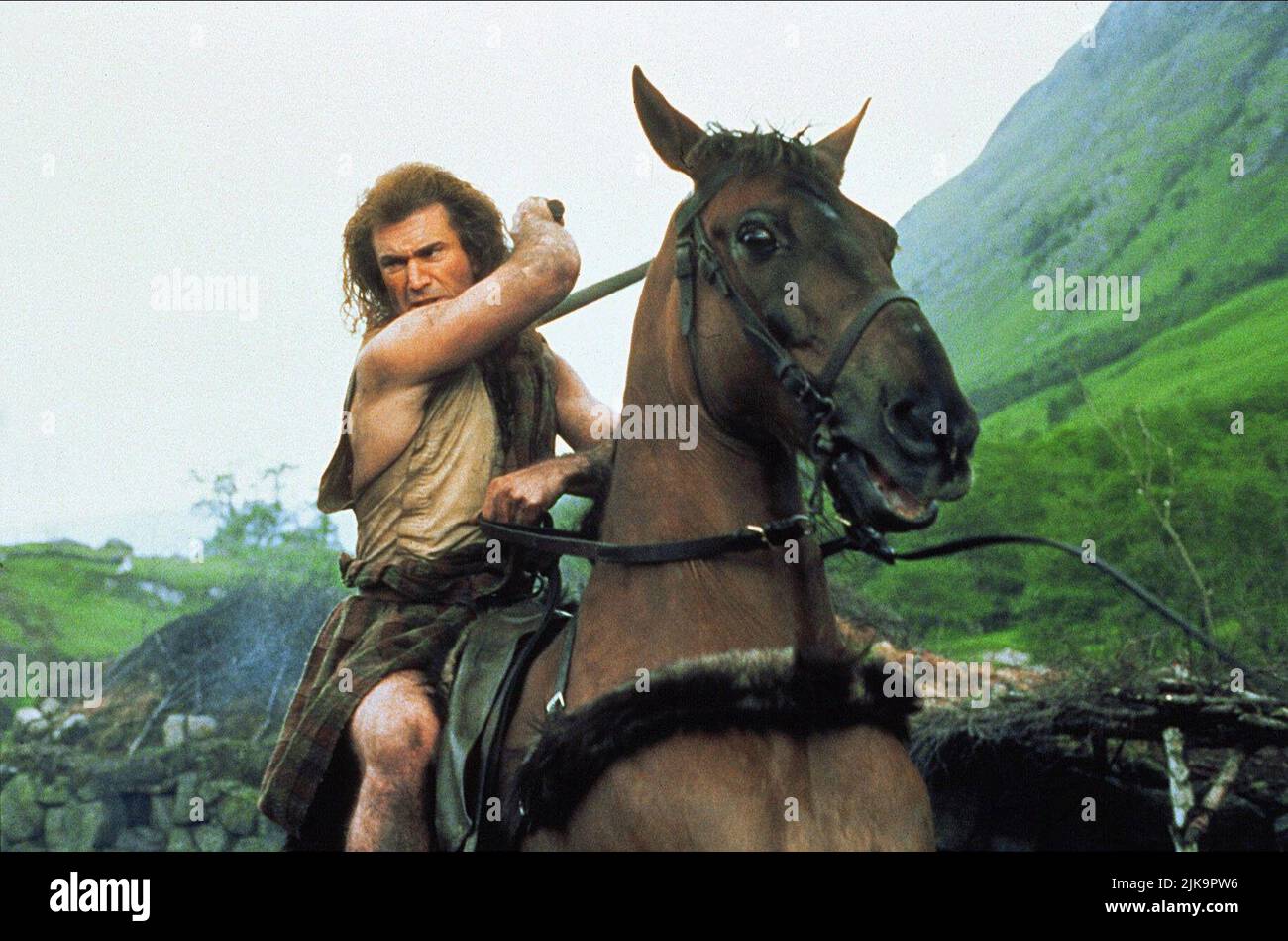 Mel Gibson Film Braveheart (USA 1995) Characters: William Wallace ...