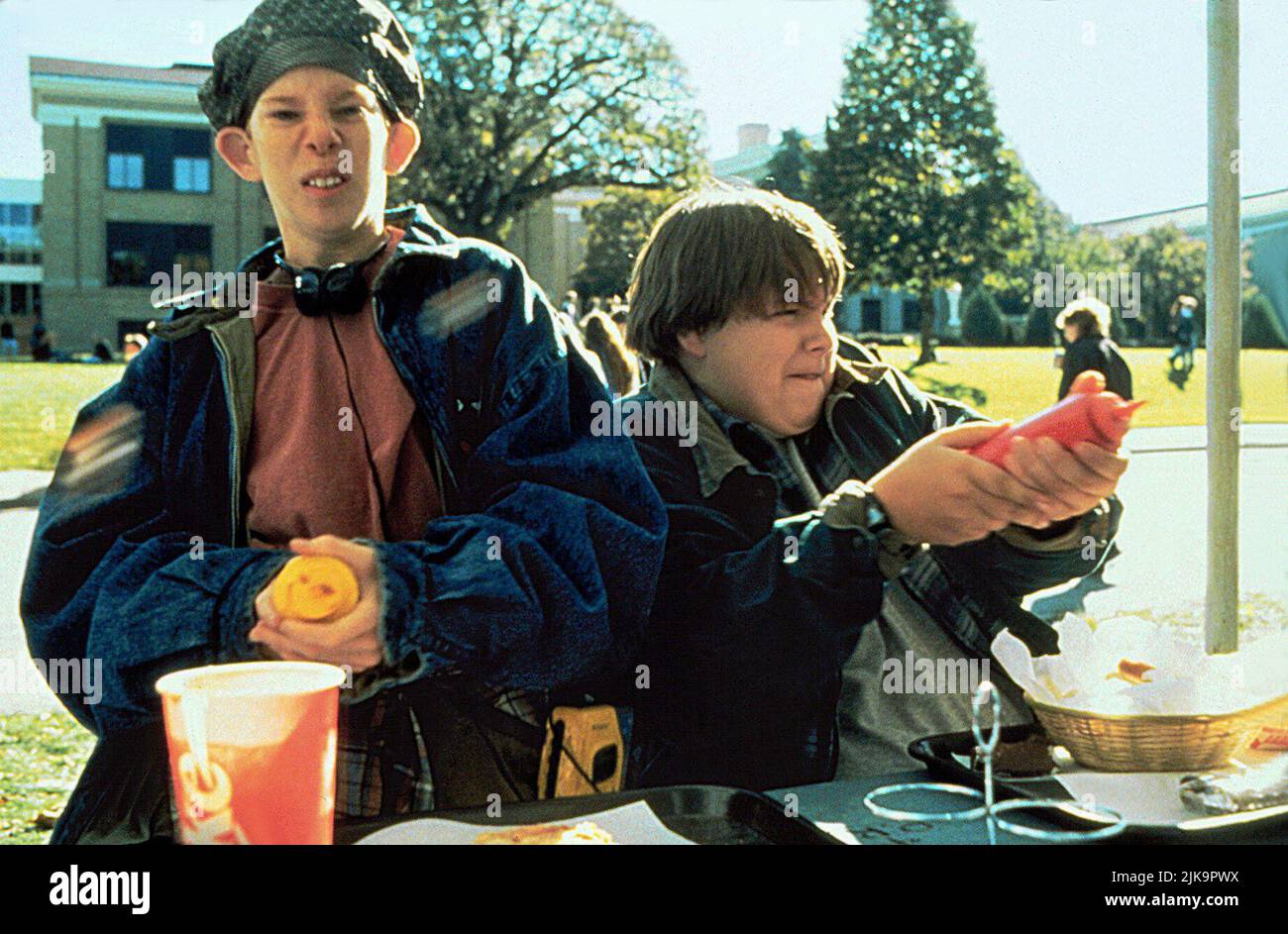 Chris Owen & Charlie Talbert Film Angus (1995) Characters: Troy Wedberg ...