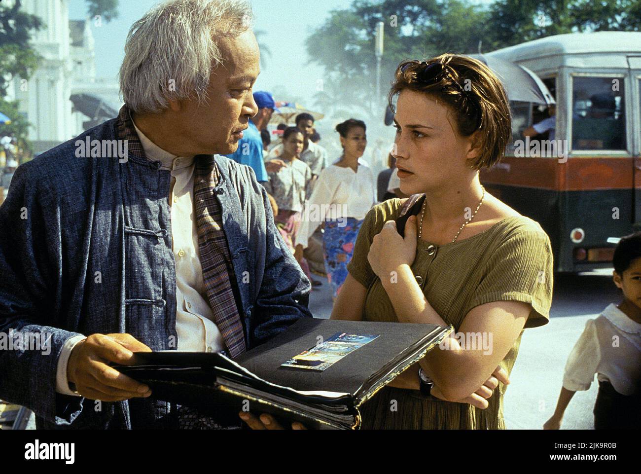 U Aung Ko & Patricia Arquette Film Beyond Rangoon (1995) Characters: U Aung Ko & Laura Bowman ...
