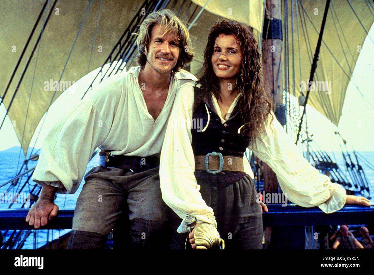 Matthew Modine & Geena Davis Film Cutthroat Island (1995) Characters ...