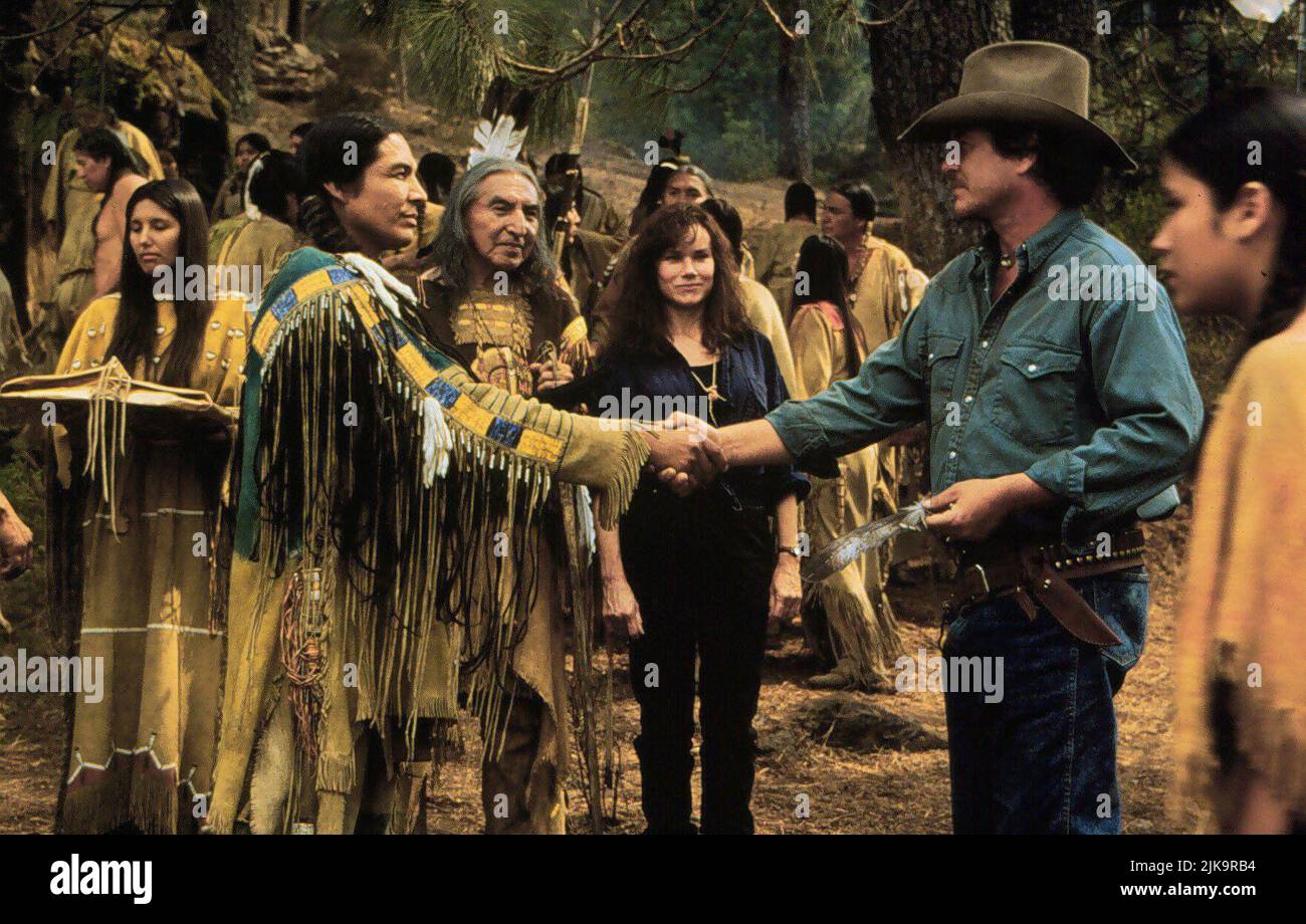 Steve Reevis, Barbara Hershey, Tom Berenger, Eugene Blackbear Film ...