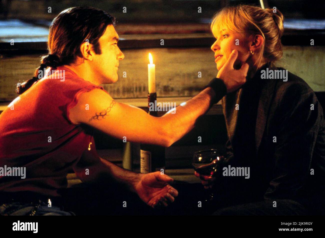 Antonio Banderas & Rebecca De Mornay Film: Never Talk To Strangers (USA ...