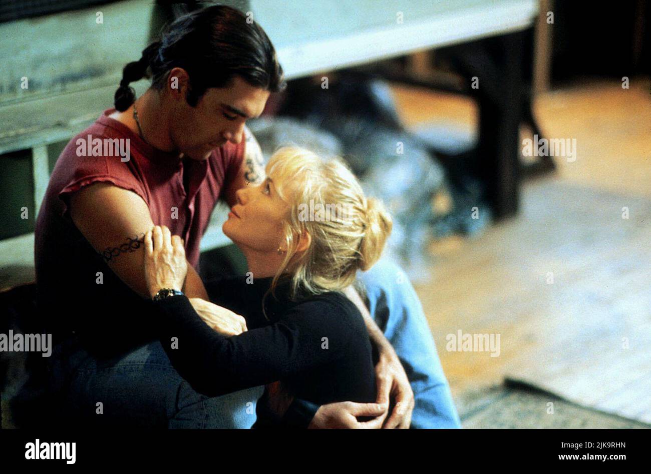 Antonio Banderas & Rebecca De Mornay Film: Never Talk To Strangers (USA ...