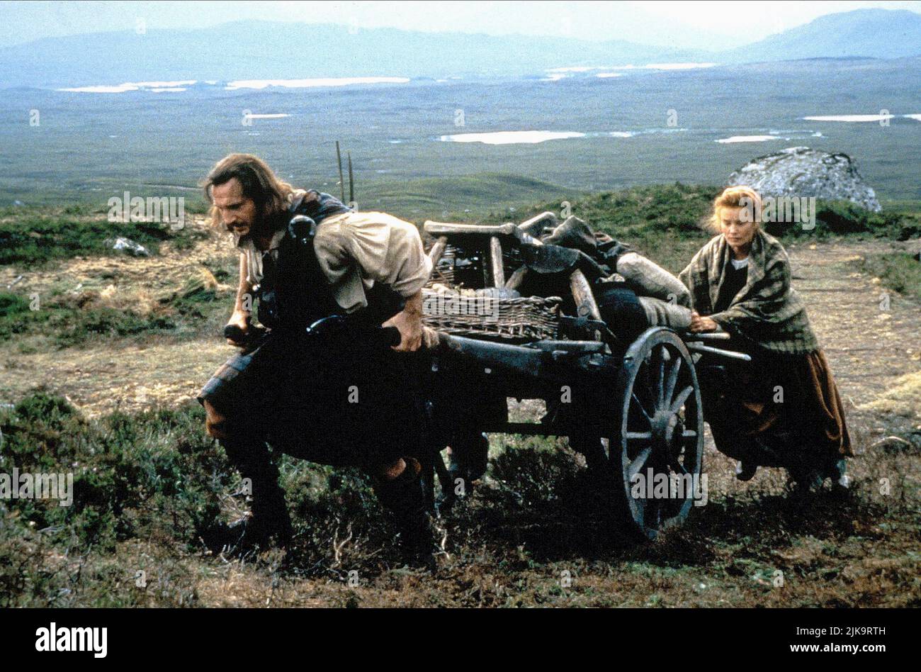 Liam Neeson & Jessica Lange Film Rob Roy (USA/UK 1995) Characters ...
