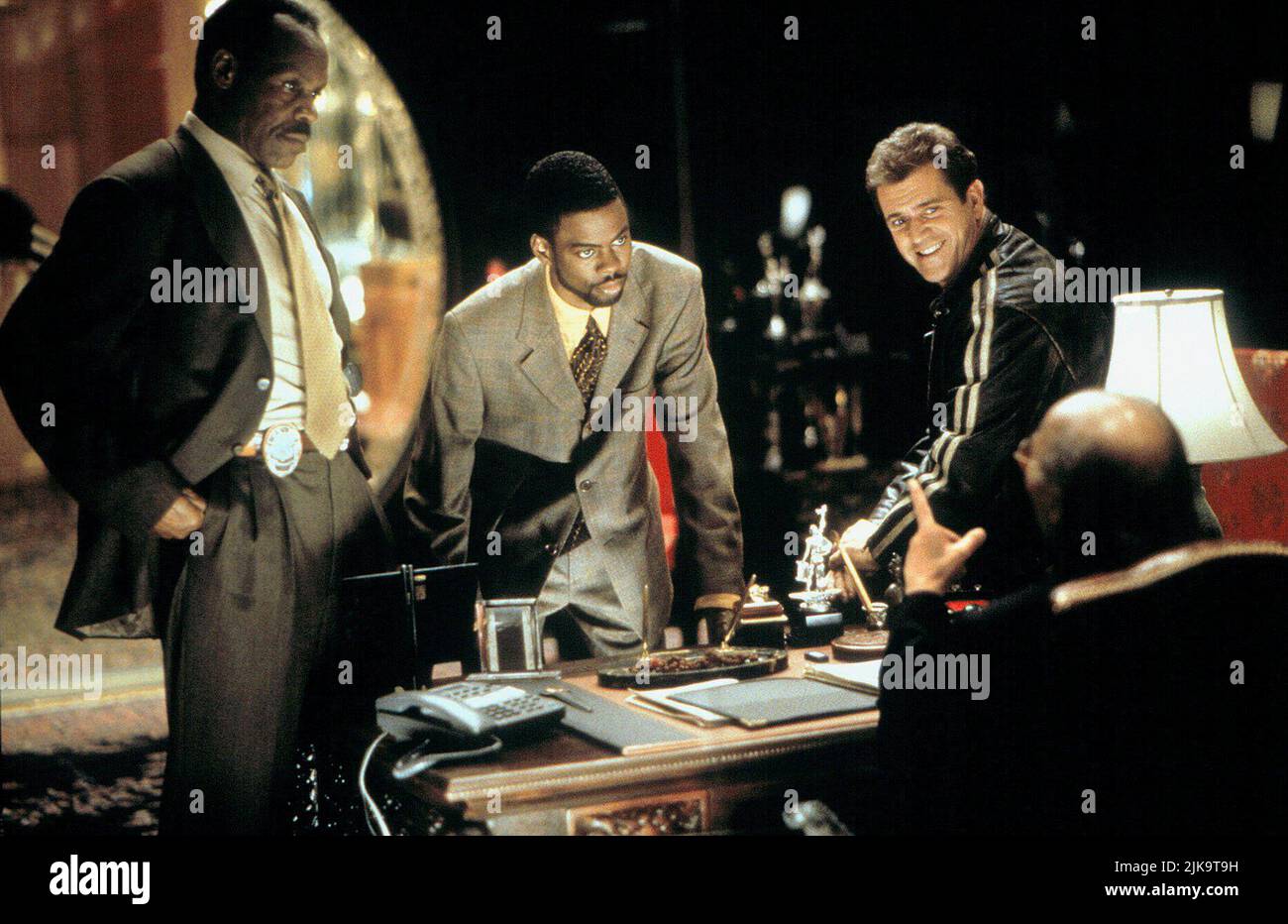 Danny Glover, Chris Rock & Mel Gibson Film: Lethal Weapon 4 (USA 1998 ...