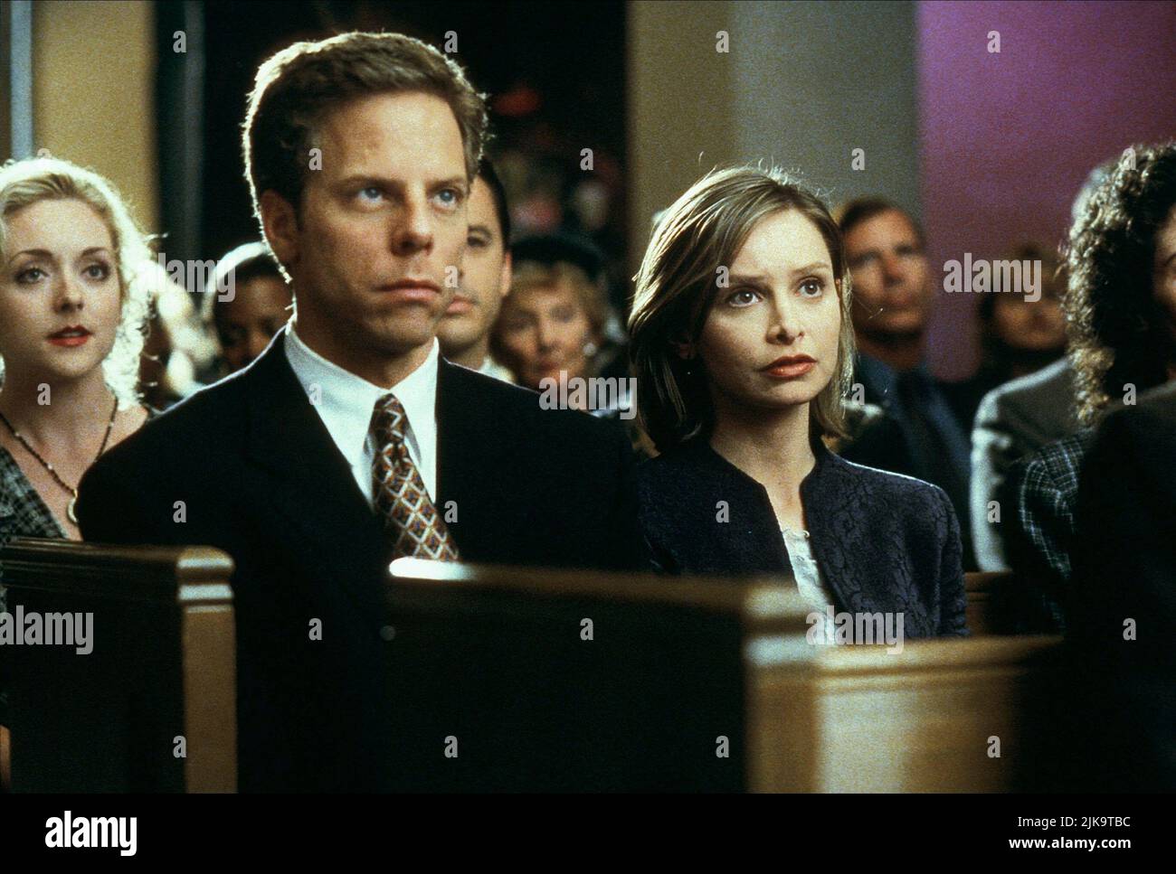 Greg Germann & Calista Flockhart Television: Ally Mcbeal (TV-Serie ...