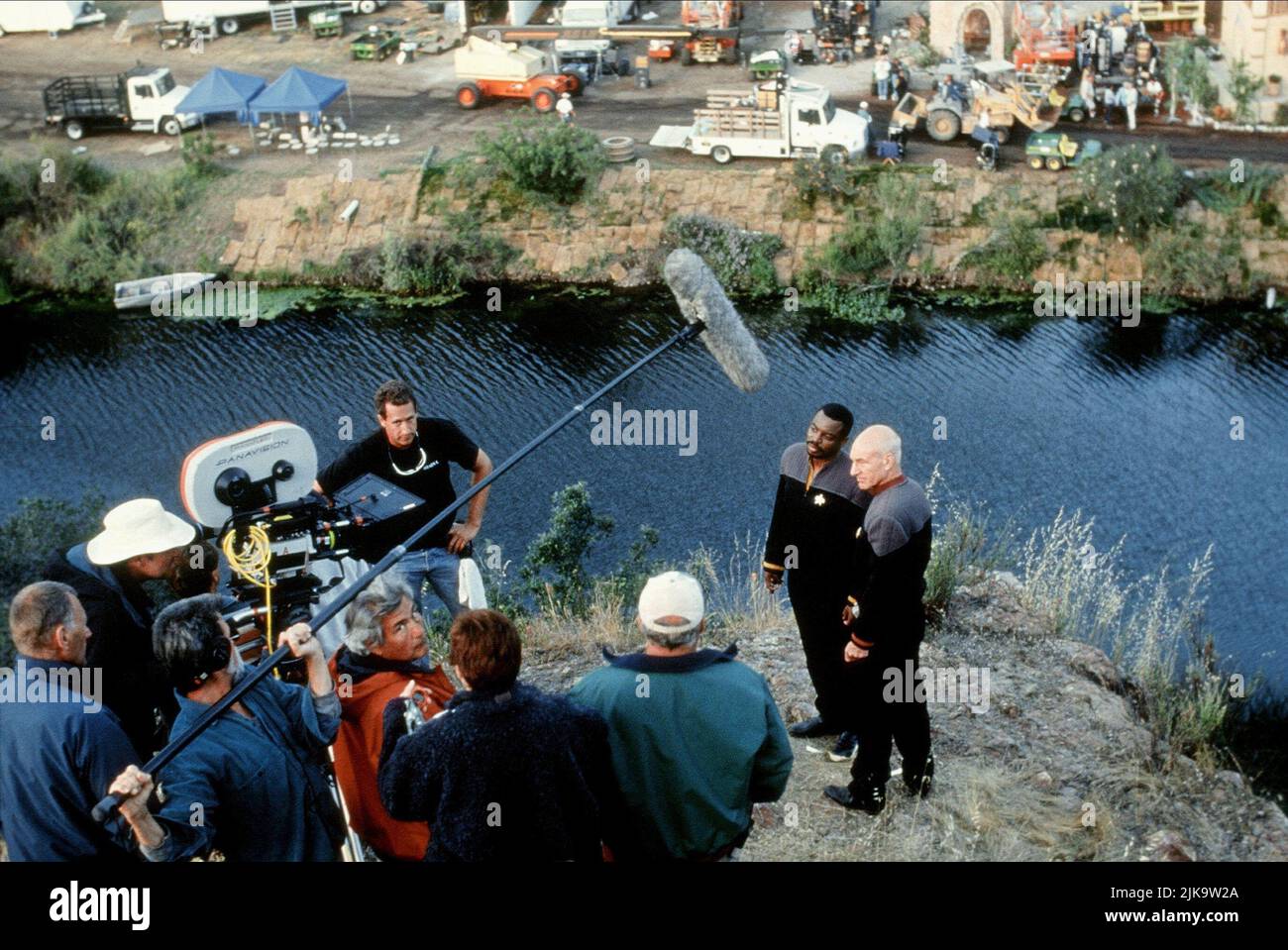 Jean luc picard on set hi-res stock photography and images - Alamy