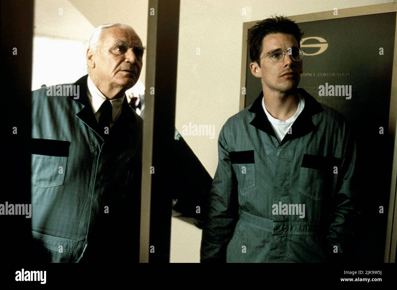 Ernest Borgnine & Ethan Hawke Film Gattaca (1997) Characters: Caesar ...