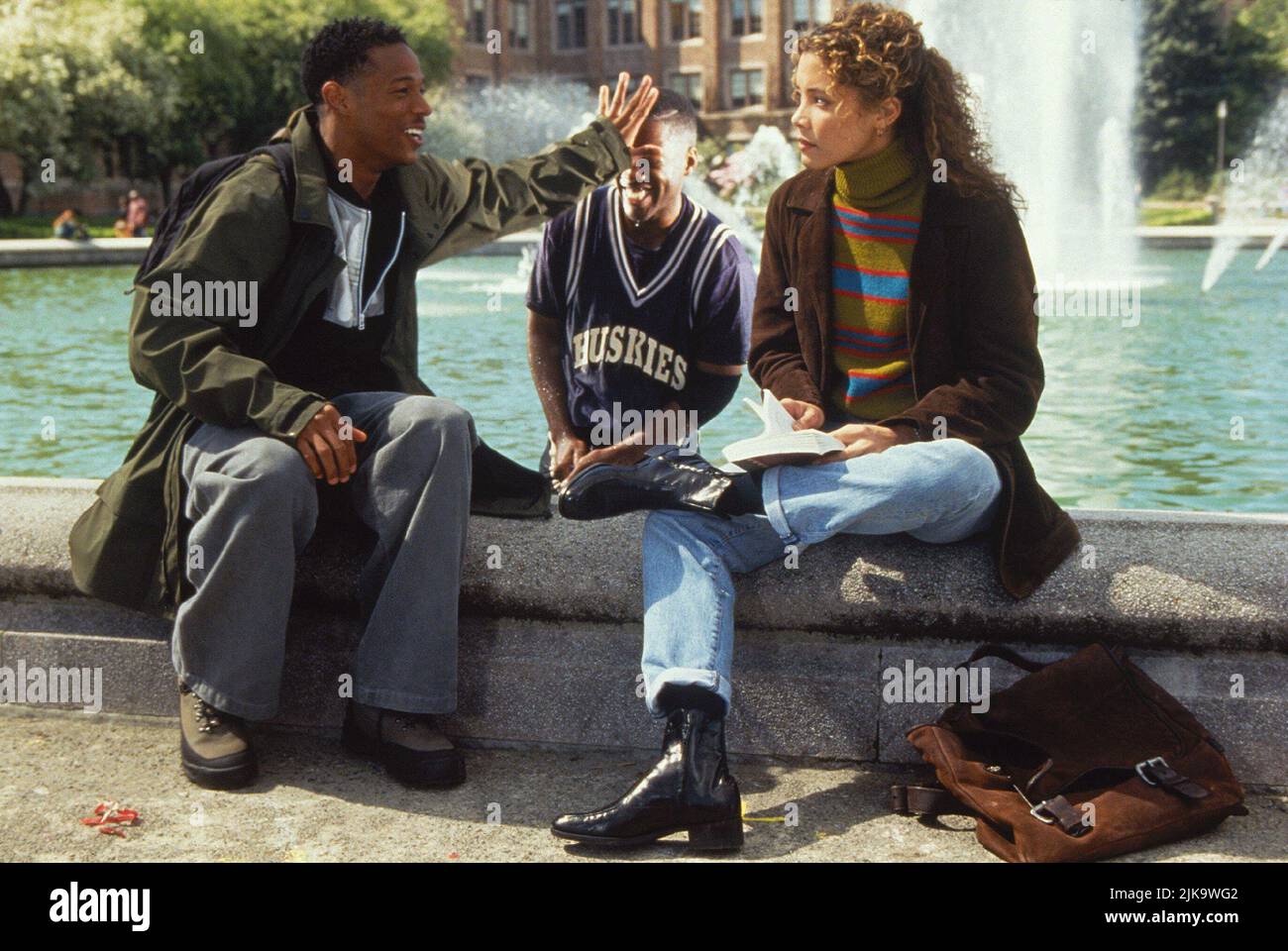 Marlon Wayans, Kadeem Hardison & Michael Michelle Film The Sixth Man ...