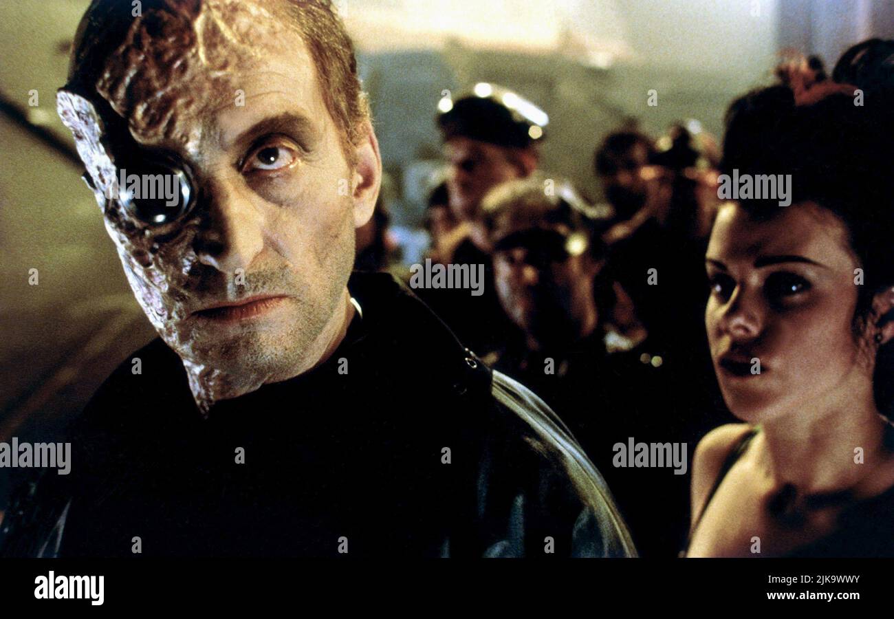 Charles Dance & Debi Mazar Film Space Truckers (1996) Characters: Nabel ...