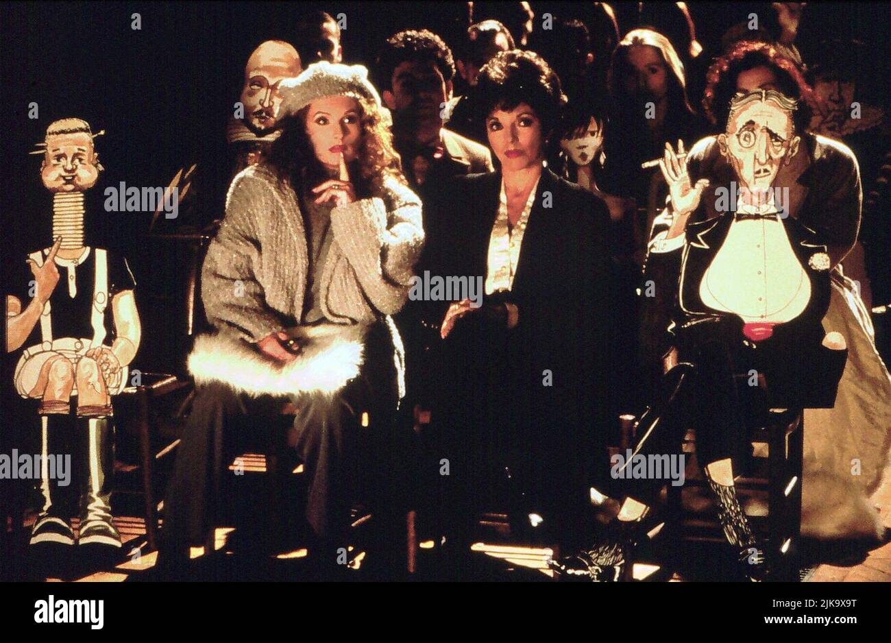 Jennifer Saunders & Joan Collins Film: In The Bleak Midwinter; A ...