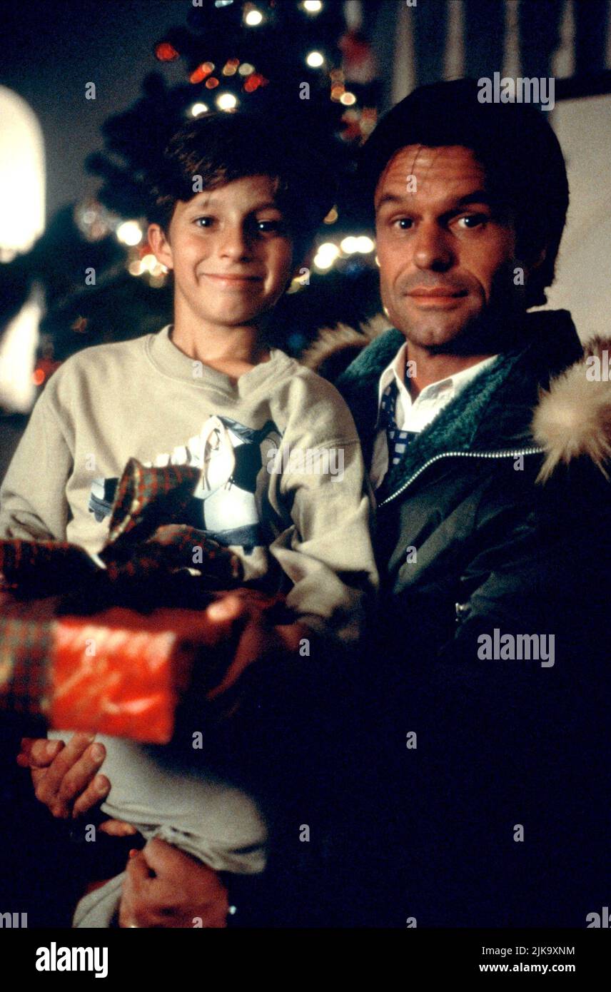 Curtis Blanck & Harry Hamlin Film: The Christmas Takover: Like Father ...