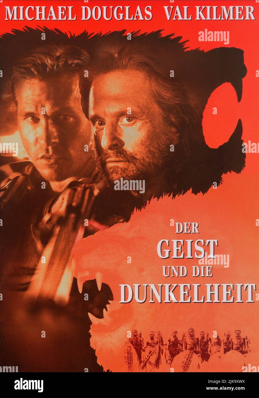 Val Kilmer & Michael Douglas Film: The Ghost And The Darkness (USA/DE ...