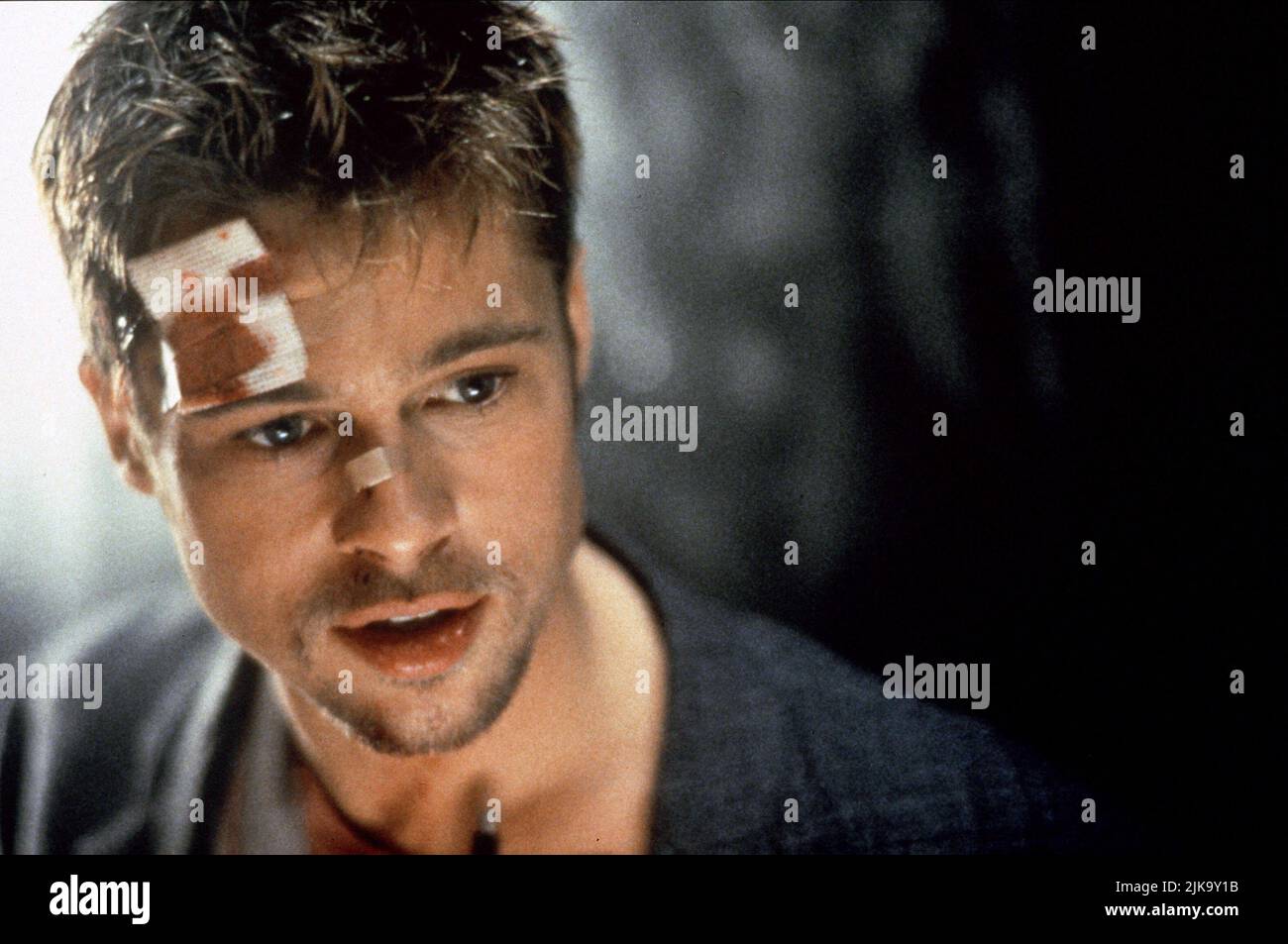 Brad Pitt Film: Se7en; Seven (USA 1995) Characters: Detective David ...