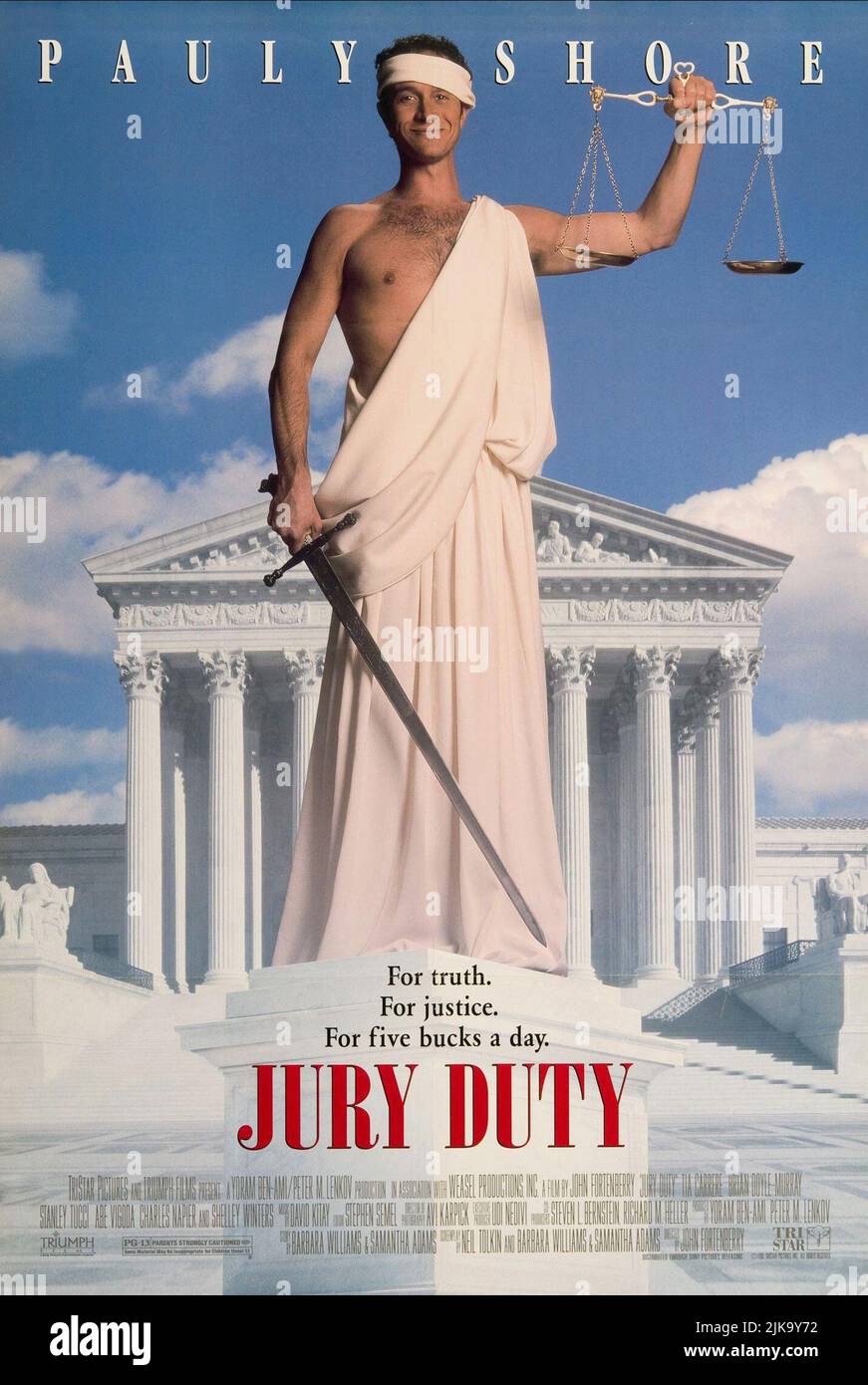 Pauly Shore Poster Film Jury Duty (1997) Director: John Fortenberry 12 ...