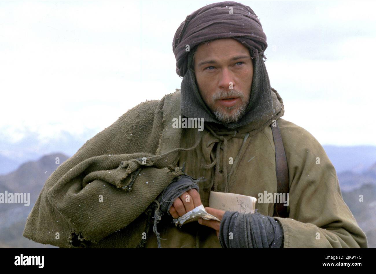 Brad Pitt Film Seven Years In Tibet (USA/UK 1997) Characters: Heinrich ...