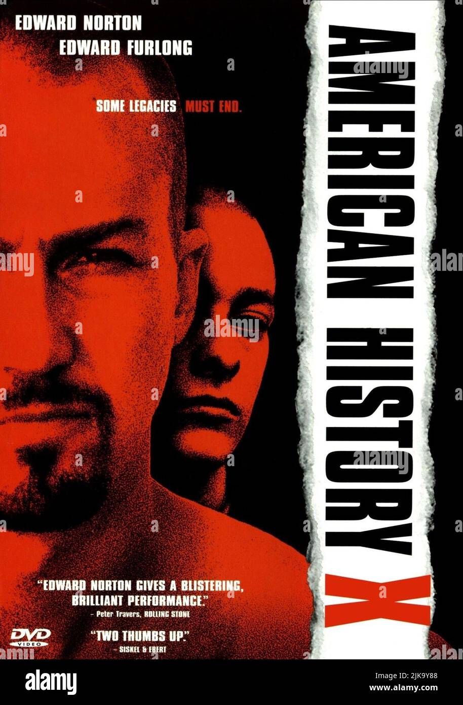 Edward Norton & Edward Furlong Poster Film American History X (1998 ...