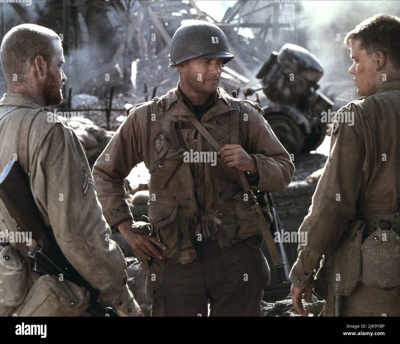 Tom Hanks & Matt Damon Film: Saving Private Ryan (USA 1998) Characters ...