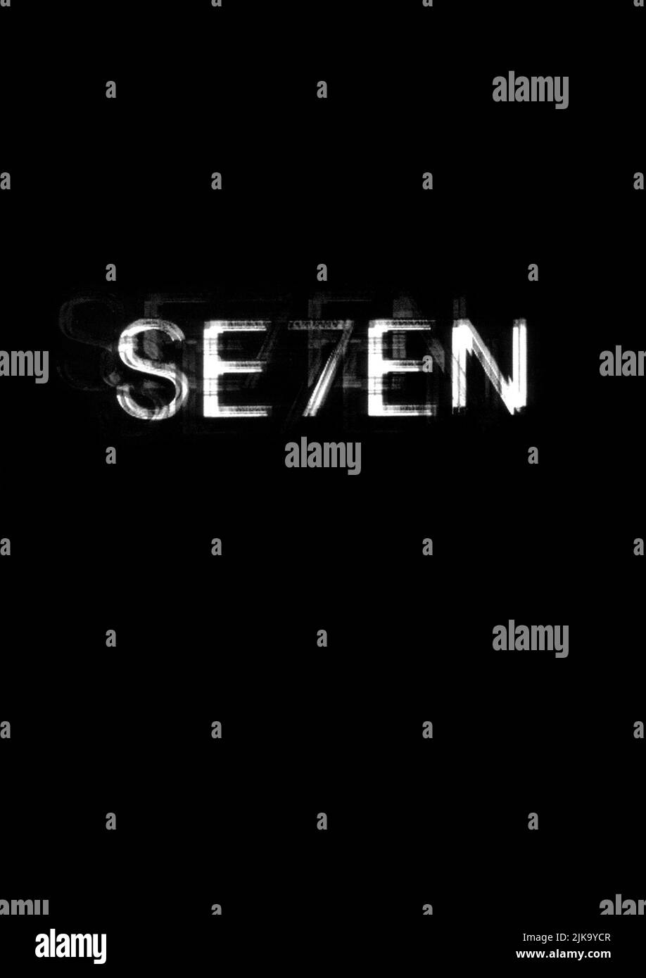 Se7en Movie Poster