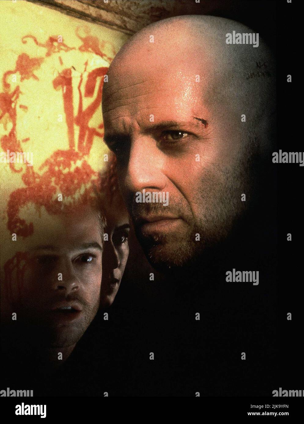 Brad Pitt, Madeleine Stowe & Bruce Willis Film: Twelve Monkeys; 12 ...