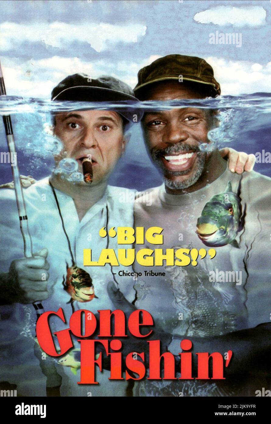 Joe Pesci & Danny Glover Poster Film Gone Fishin'; Gone Fishing (1997 ...