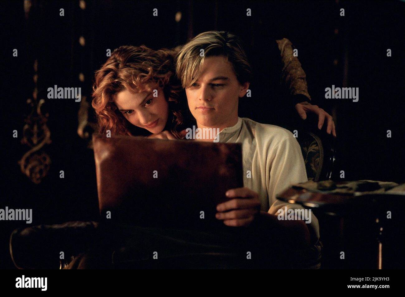 Kate Winslet & Leonardo Dicaprio Film Titanic (USA 1997) Characters ...