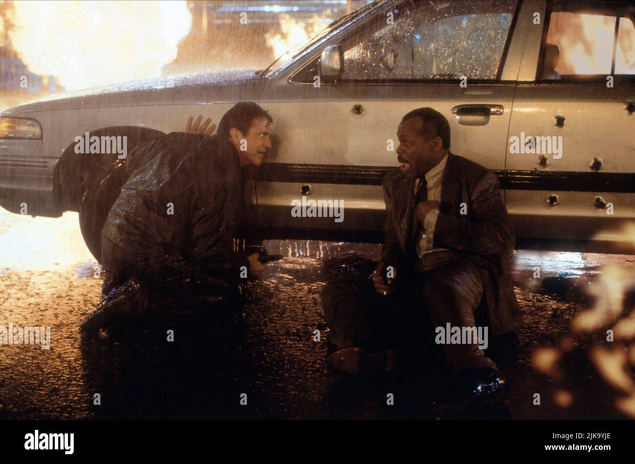 Mel Gibson & Danny Glover Film Lethal Weapon 4 (USA 1998) Characters ...