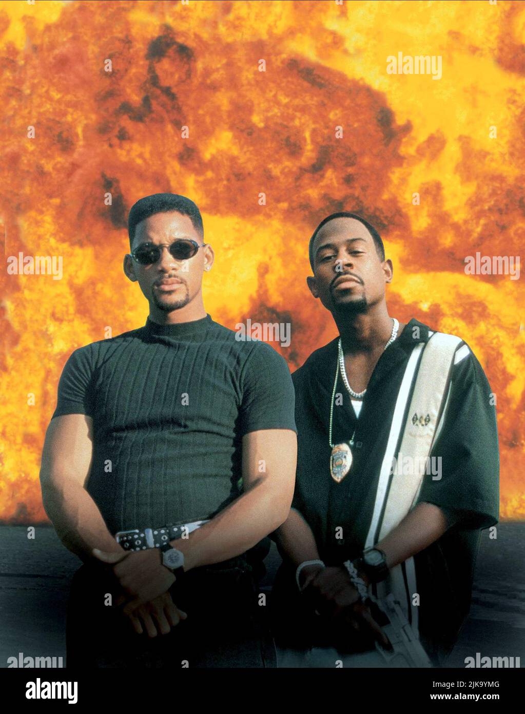 Will Smith & Martin Lawrence Film Bad Boys (USA 1995) Characters: Mike Lowrey, Marcus Burnett ...