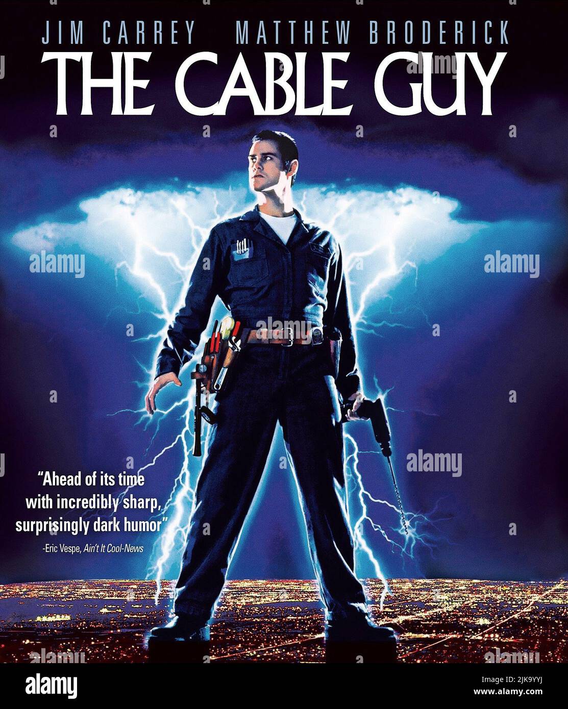 Jim Carrey Film: The Cable Guy (USA 1996) Characters: The Cable Guy ...