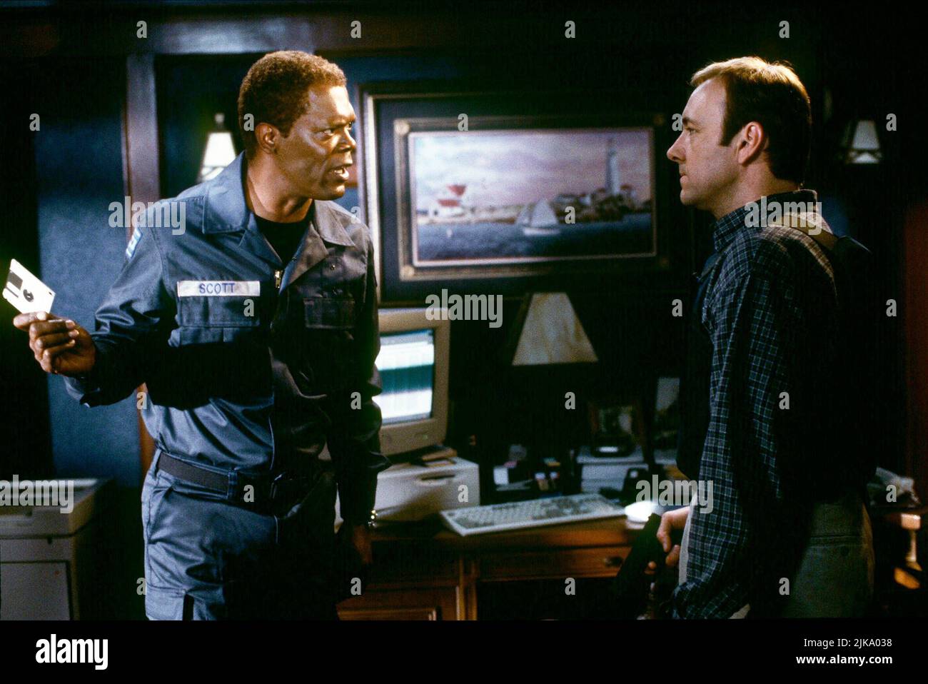 Samuel L. Jackson & Kevin Spacey Film The Negotiator (USA/DE 1998 ...