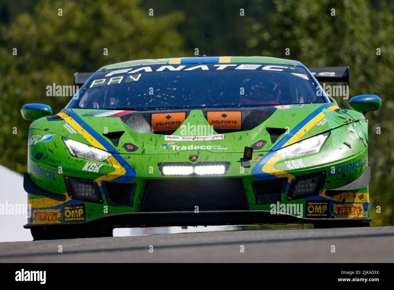 July 31, 2022, Rome, Belgium: 163 VSR, Lamborghini Huracan GT3 Evo of ...