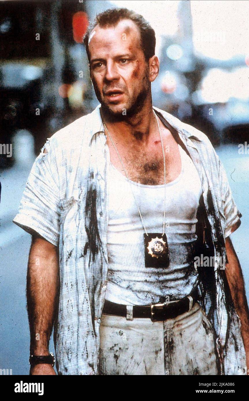 Bruce Willis Film Die Hard: With A Vengeance; Die Hard 3 (USA 1995 ...