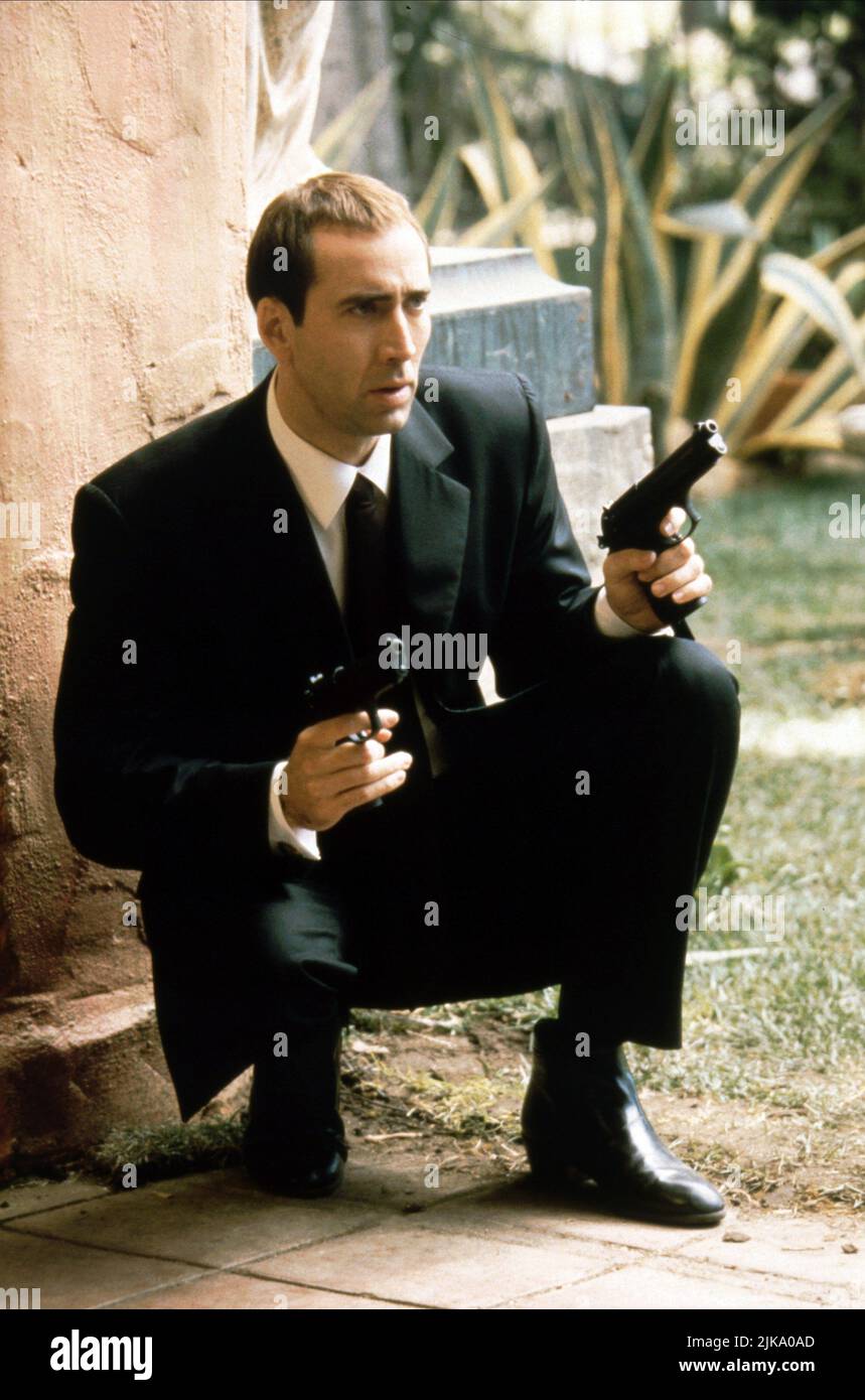 Nicolas Cage Film Face/Off; Face Off (USA 1997) Characters: Castor Troy ...
