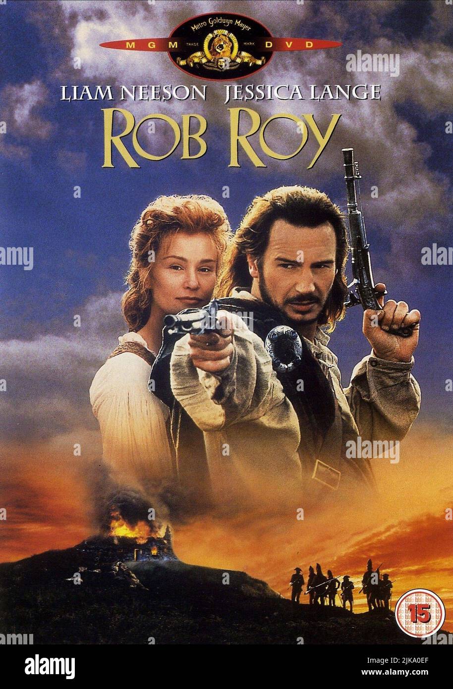 Jessica Lange & Liam Neeson Poster Film: Rob Roy (USA/UK 1995 ...