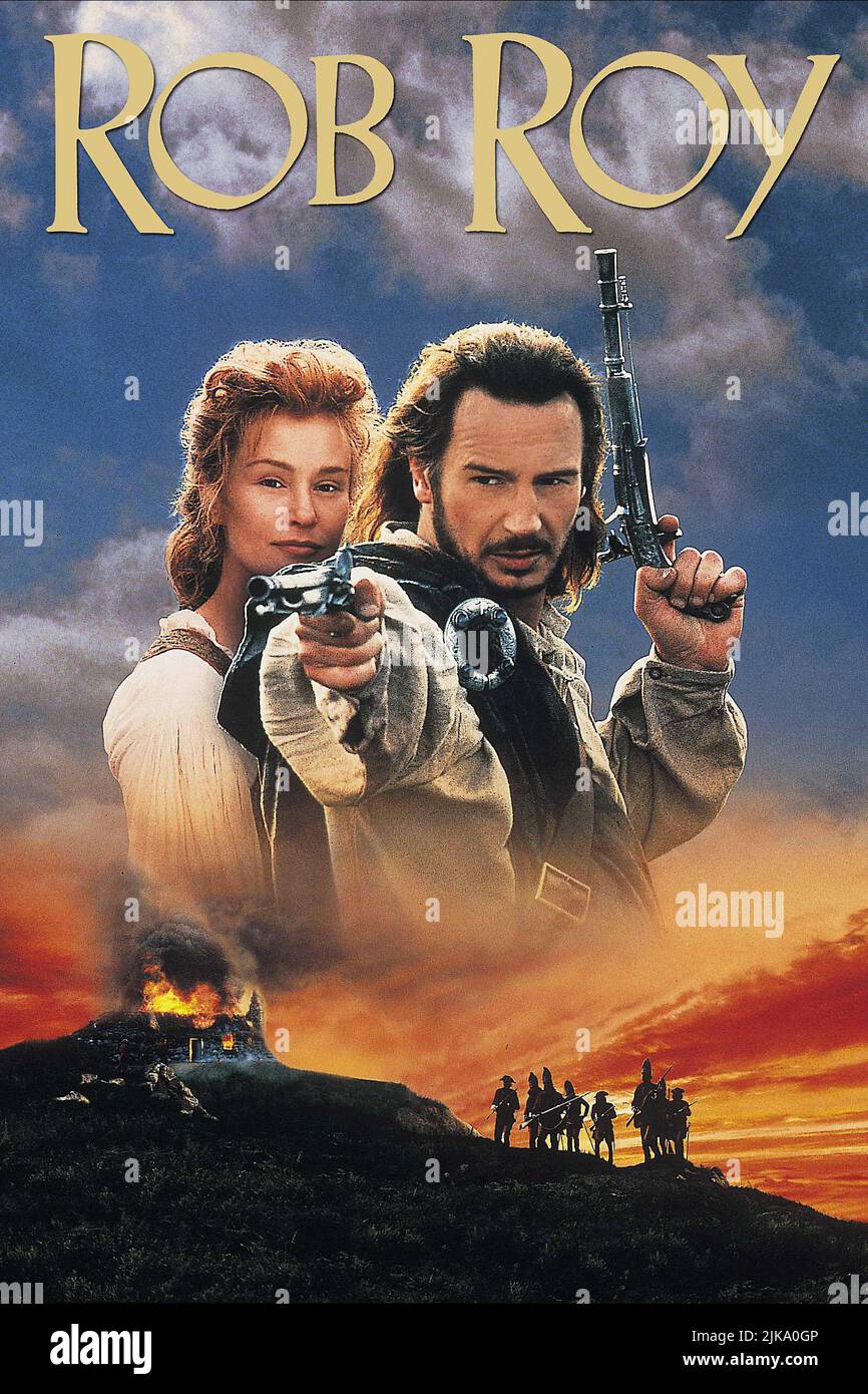 Jessica Lange & Liam Neeson Poster Film: Rob Roy (USA/UK 1995 ...