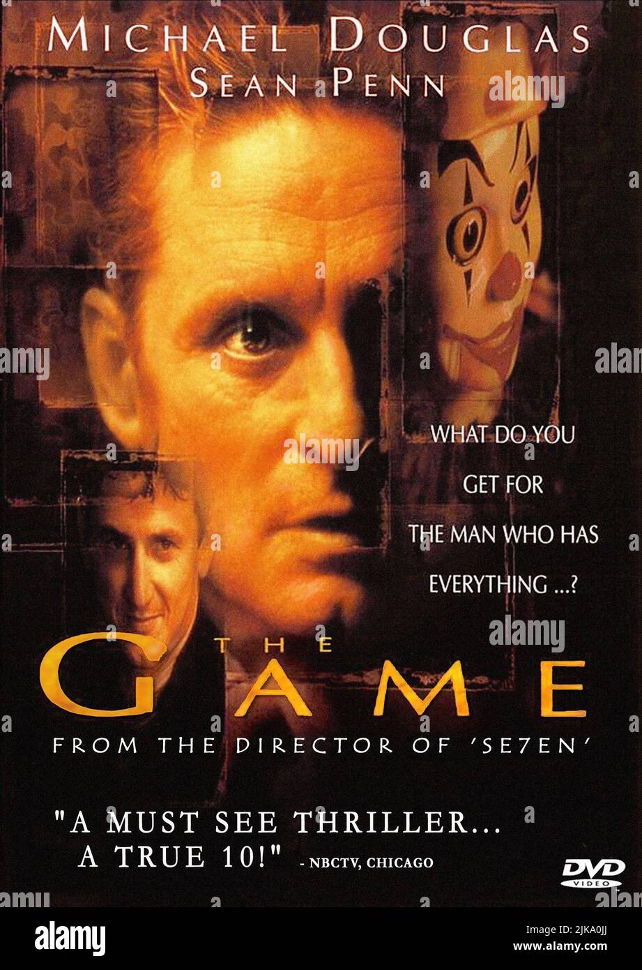 Michael Douglas Poster Film: The Game (USA 1997) Characters: Nicholas ...